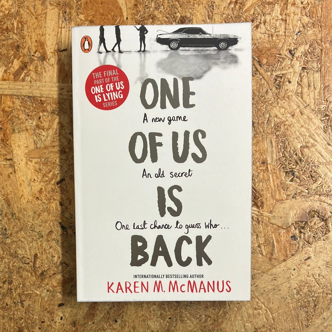 One Of Us Is Back | Karen M. McManus – Pigeon Books