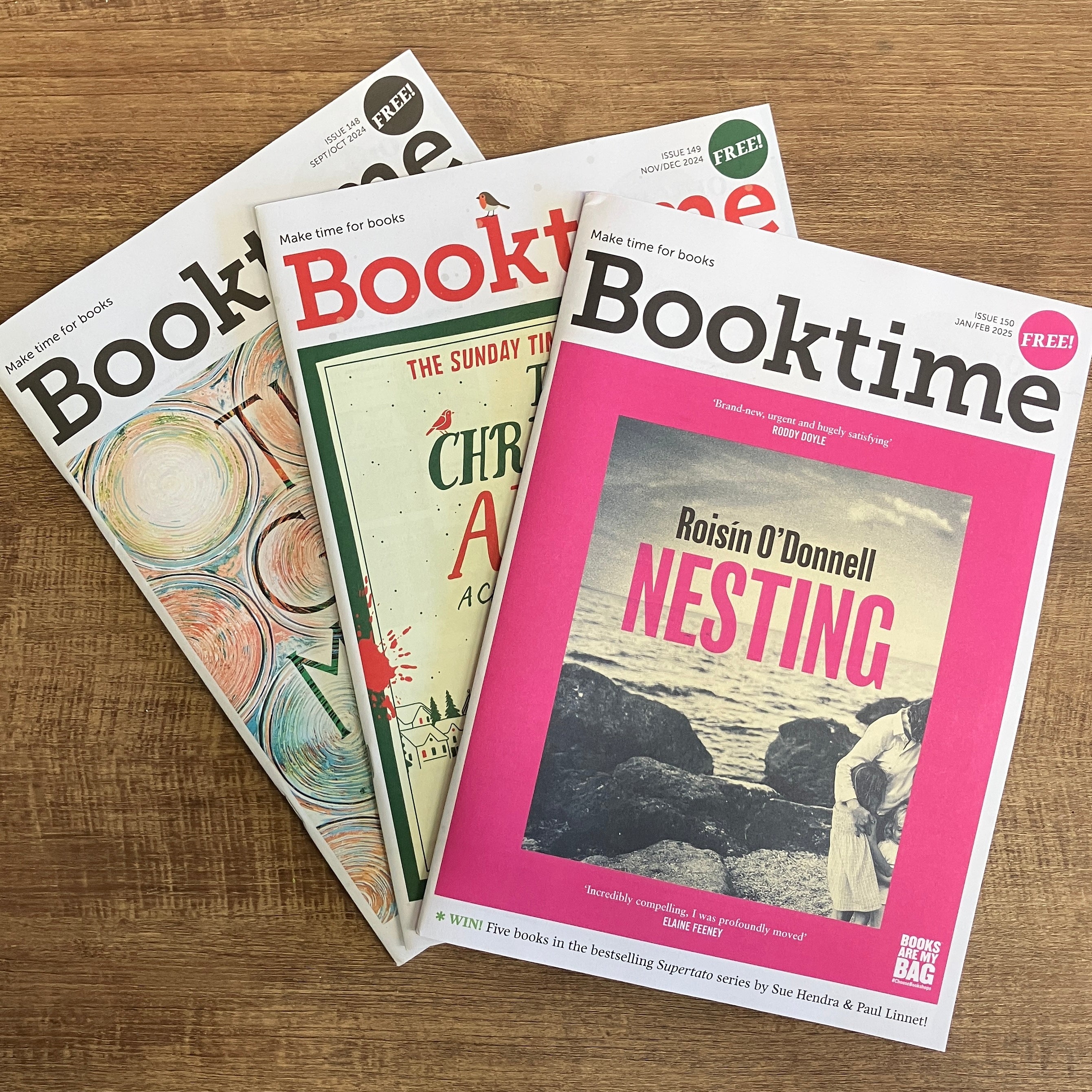 Booktime Magazine – Pigeon Books