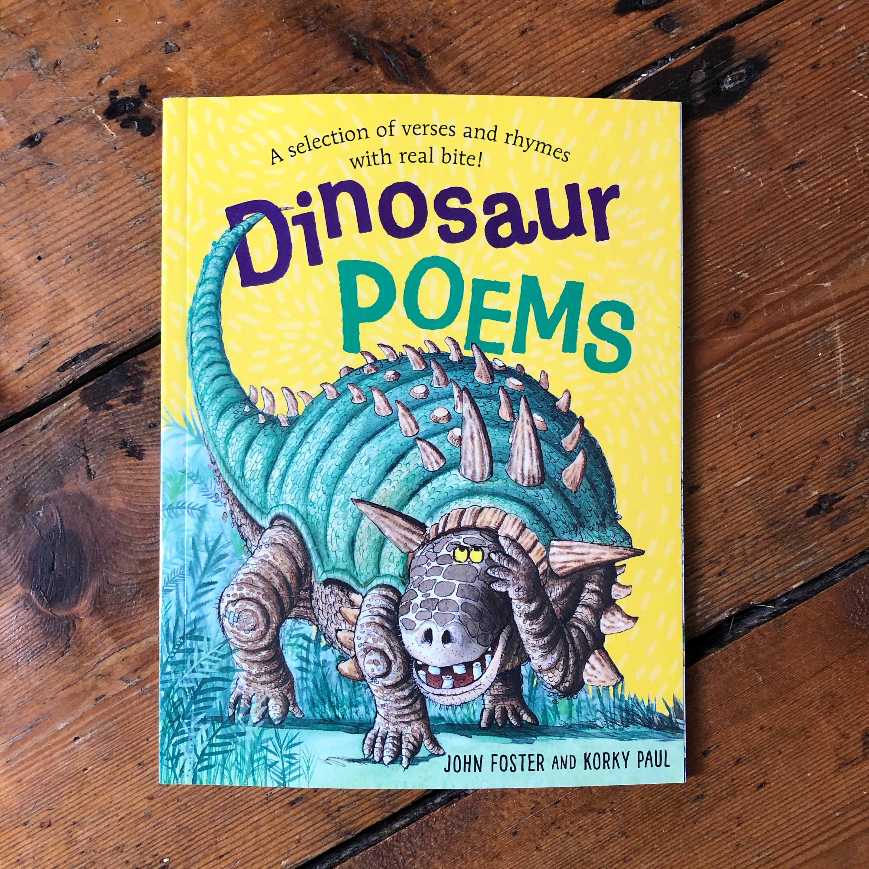 Dinosaur Poems | John Foster & Korky Paul – Pigeon Books